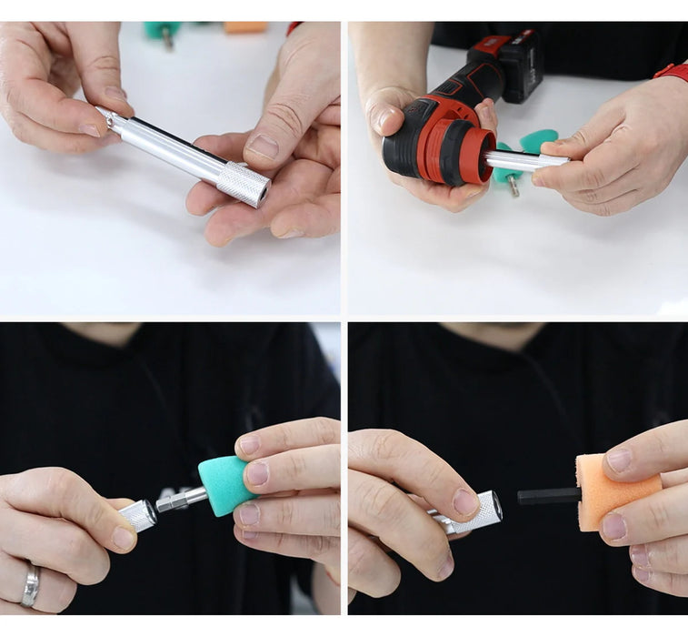 APS Pro FHA50 - 50mm Mounting Adaptor for APS/Flex Polishing Cones wit ...