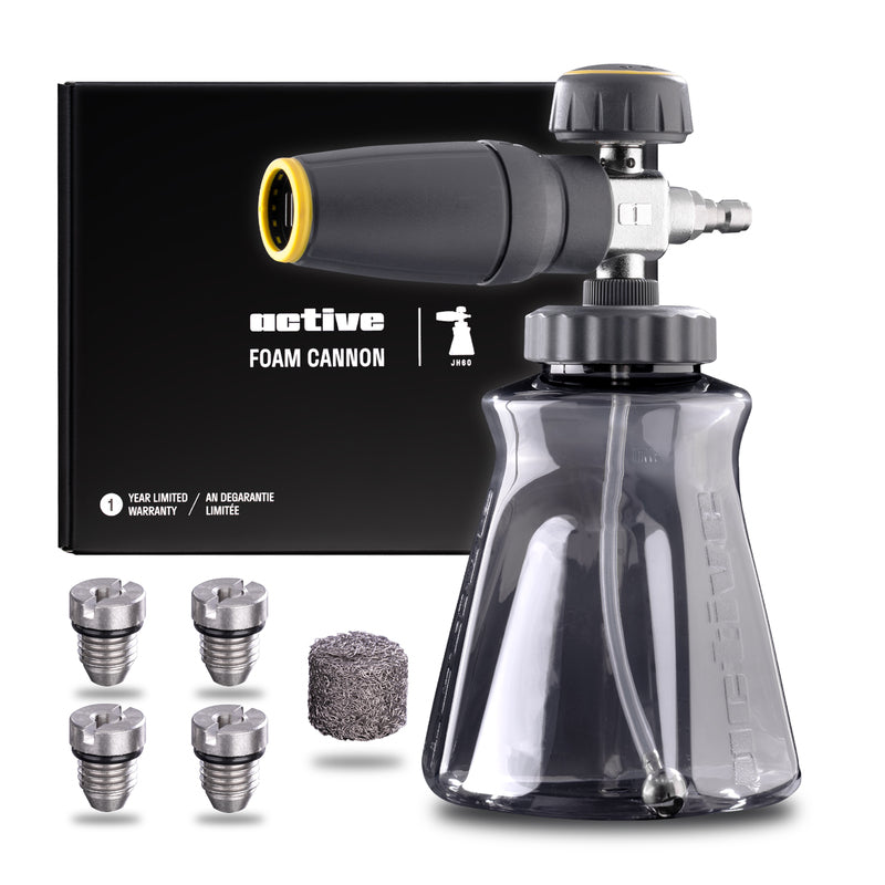 Active™ Premium Pressure Washer Foam Cannon | Gold Label Car Care ...