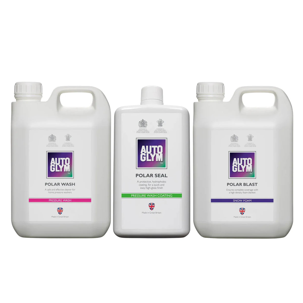 AutoGlym Large Polar Series Chemical Bundle | Gold Label Car Care ...