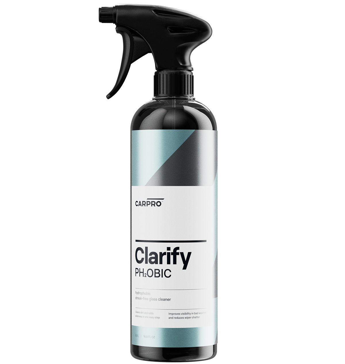 CarPro Clarify Phobic Streak-Free Glass Cleaner — Gold Label Car Care ...