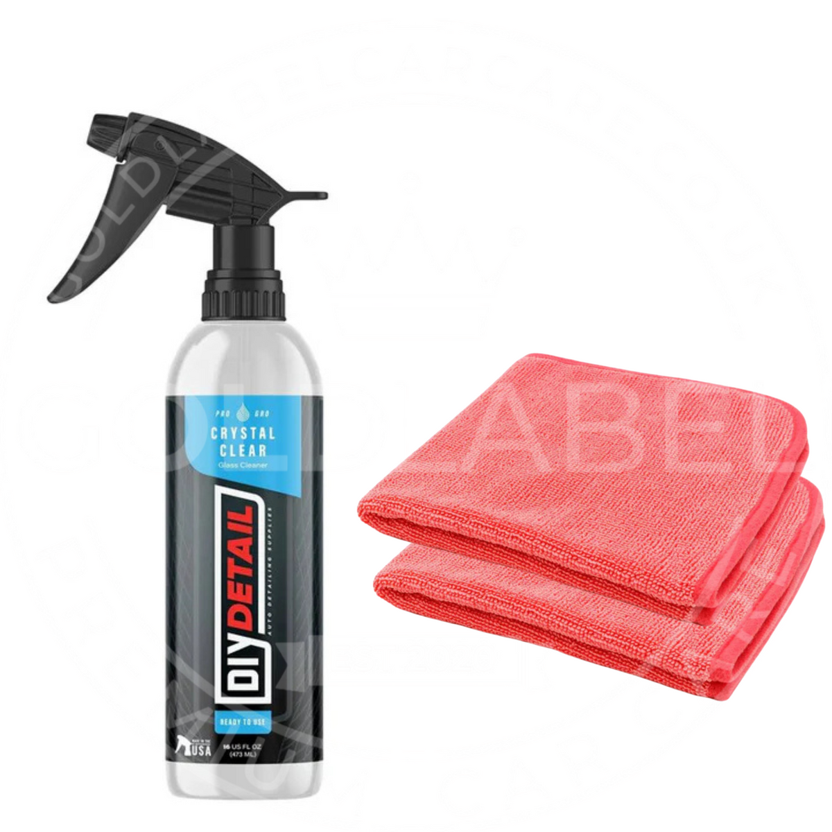 DIY Detail Glass Cleaner Combo | Gold Label Car Care — Gold Label Car ...