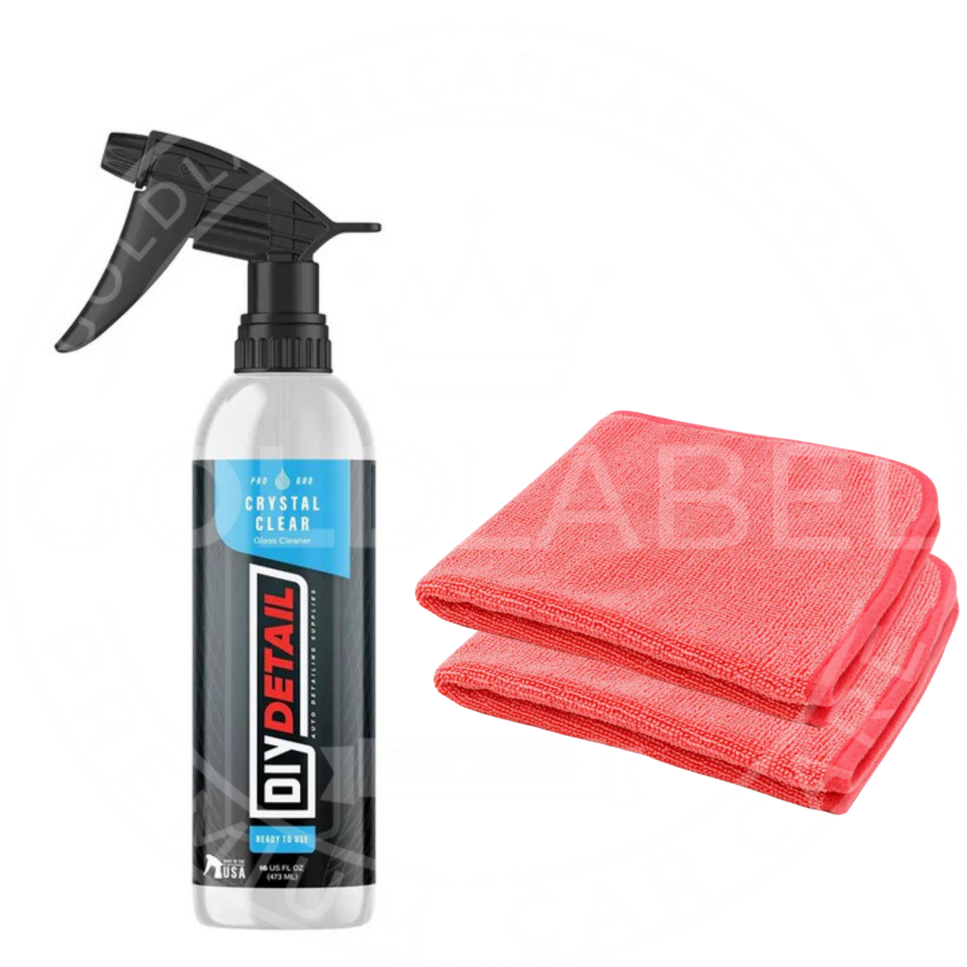 DIY Detail Glass Cleaner Combo — Gold Label Car Care and Detailing Supplies
