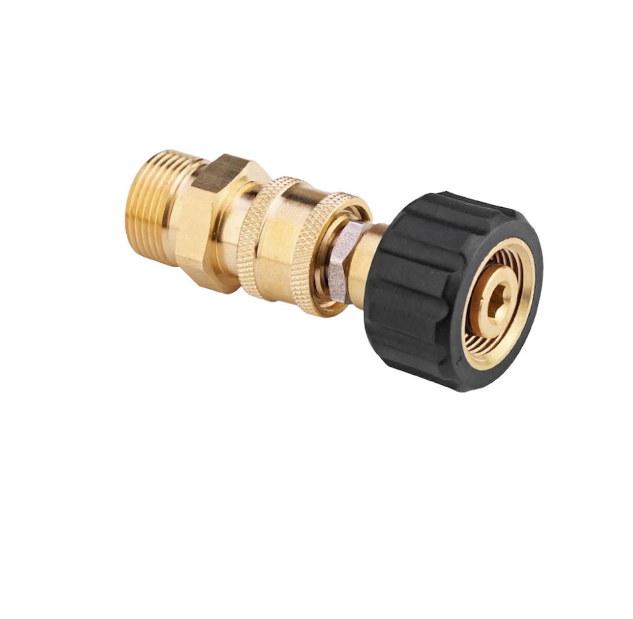 Gold Label M22 14mm & 1/4" Quick Disconnect M22 Plug Connector — Gold ...