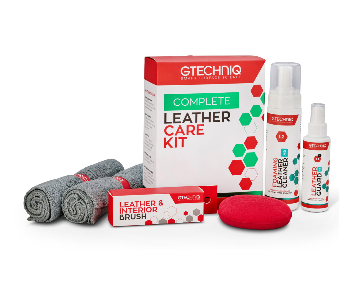 Gtechniq Complete Leather Care Kit | Gold Label Car Care — Gold Label ...