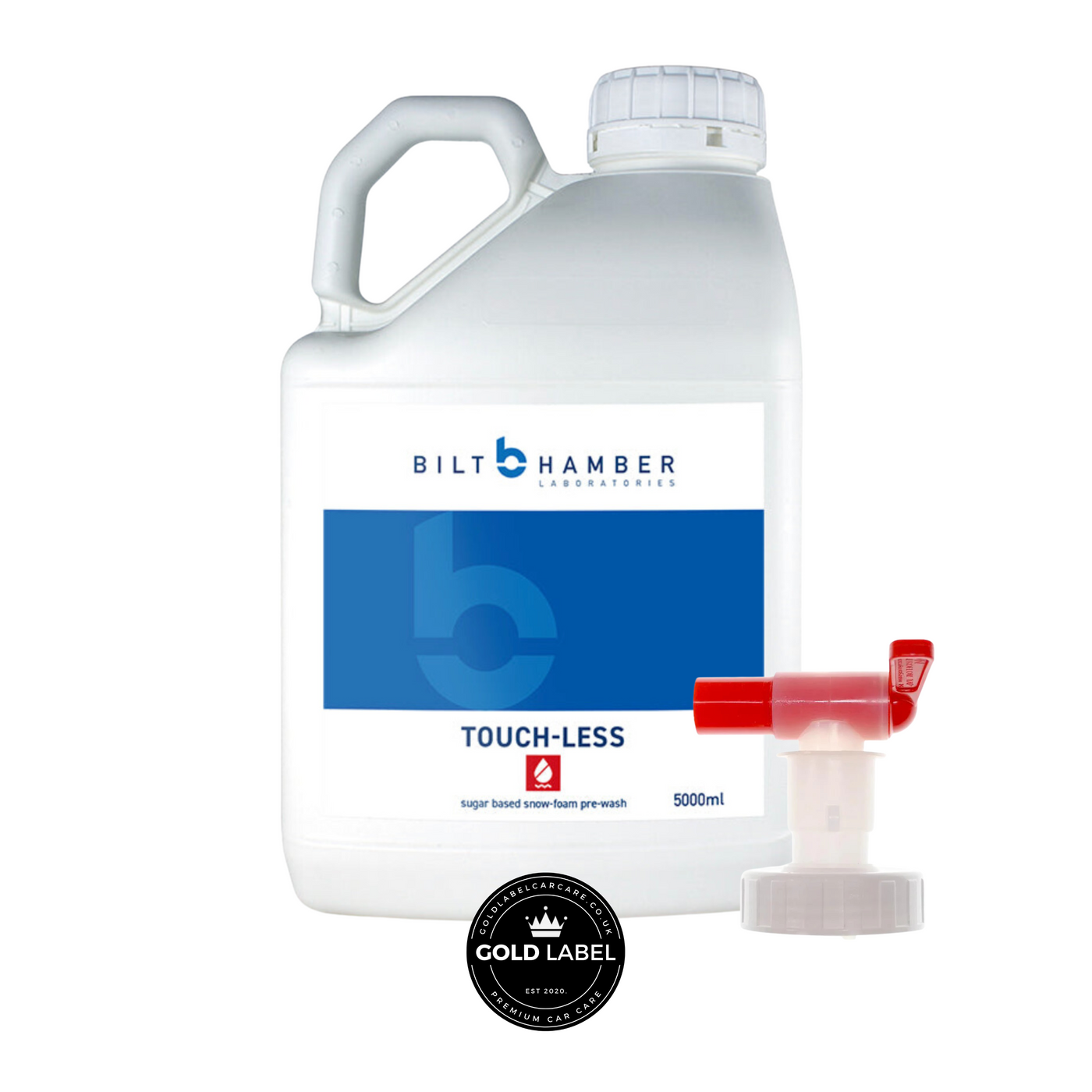 Bilt Hamber Touch-Less 5L & Dispenser Tap Bundle — Gold Label Car Care ...