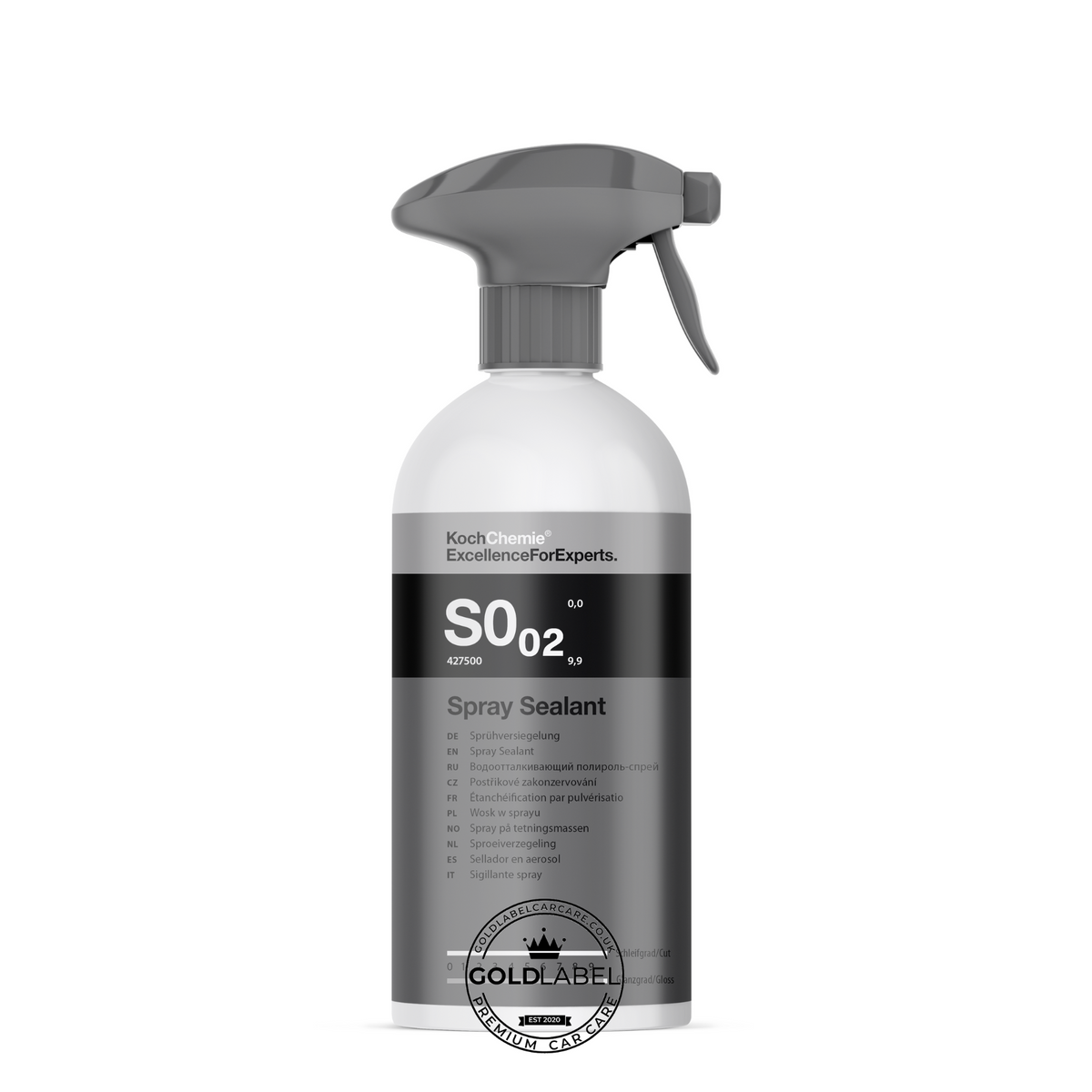 Koch Chemie Spray Sealant 500ml — Gold Label Car Care and Detailing ...