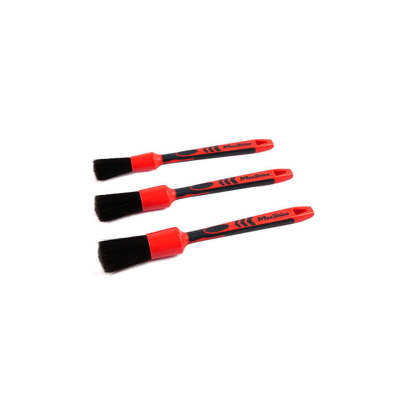 Maxshine Detailing Brush Black & Red — Gold Label Car Care and ...