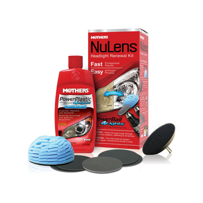 Mothers NuLens Headlight Renewal Kit — Gold Label Car Care and ...
