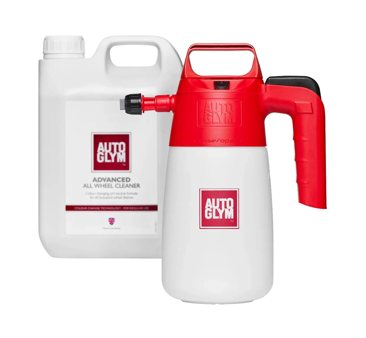 AutoGlym Advanced All Wheel Cleaner & Easy Sprayer Bundle | Gold Label ...